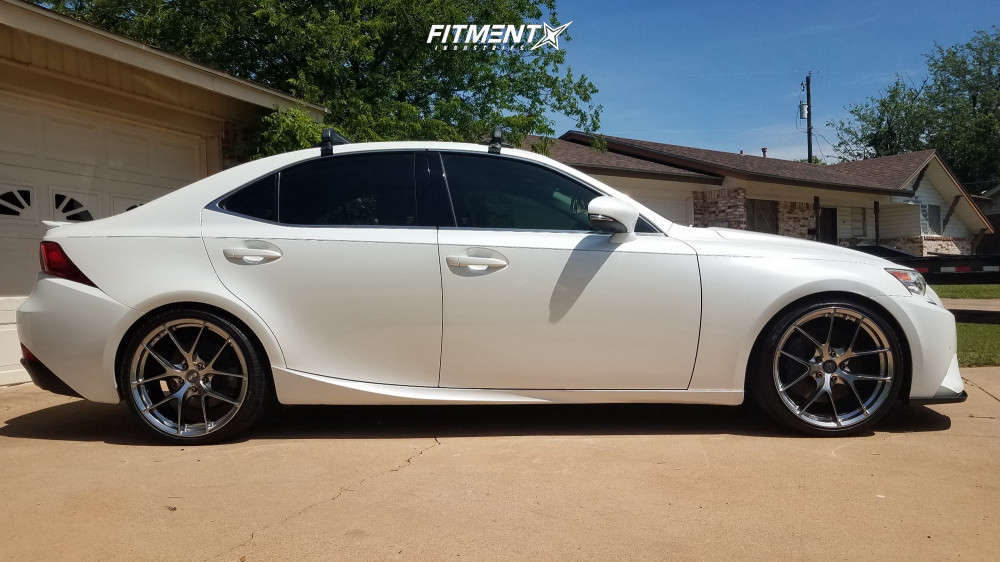 2014 Lexus IS350 Base with 19x8.5 ESR Rf2 and Lionhart 225x35 on ...