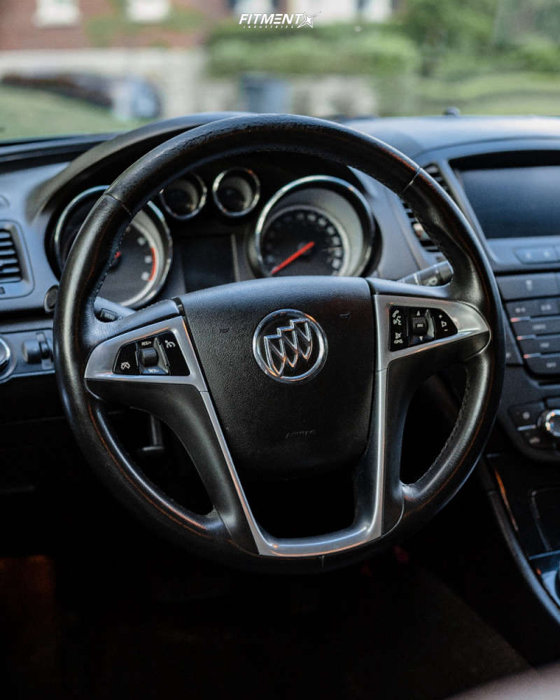 2012 Buick Regal Base with 19x8.5 Replica 666m and Zeta 245x40 on ...