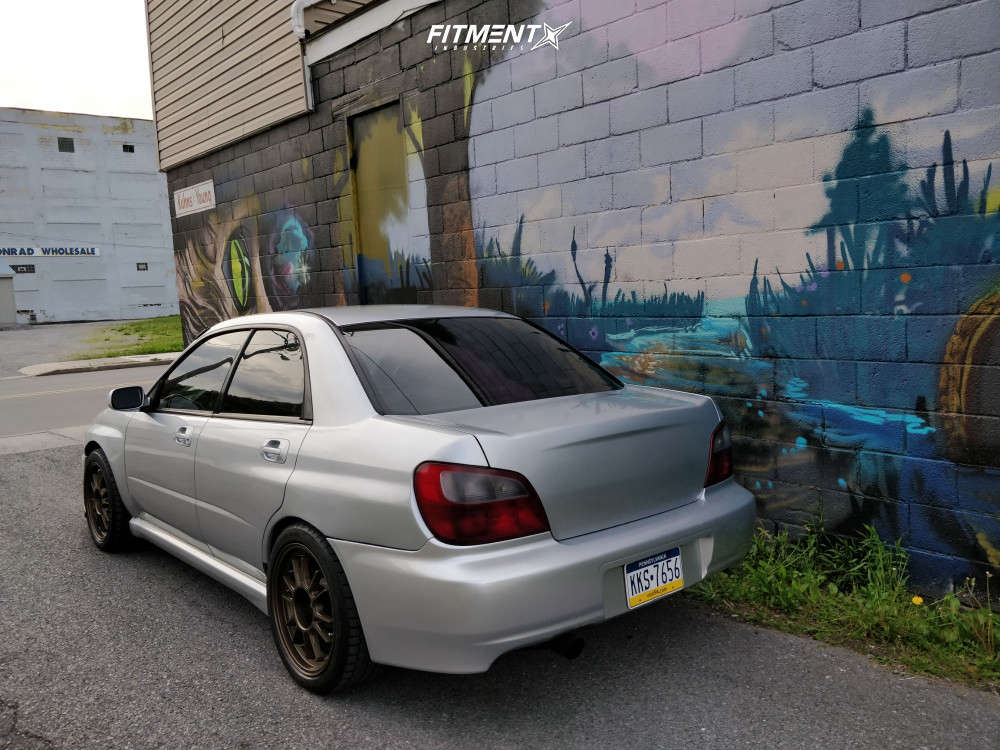 2002 Subaru WRX WRX with 17x9 Konig Hypergram and BFGoodrich 245x40 on ...