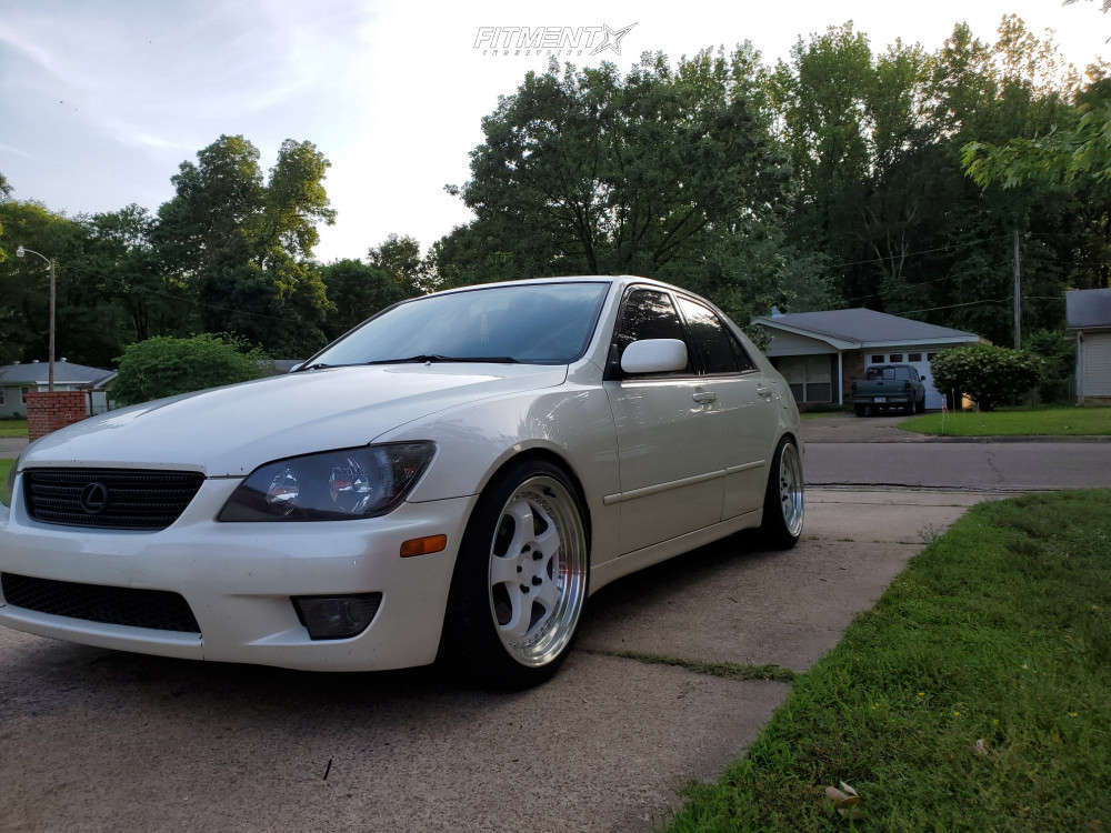 2001 Lexus IS300 Base with 18x8.5 ESR Sr06 and Nitto 225x40 on ...