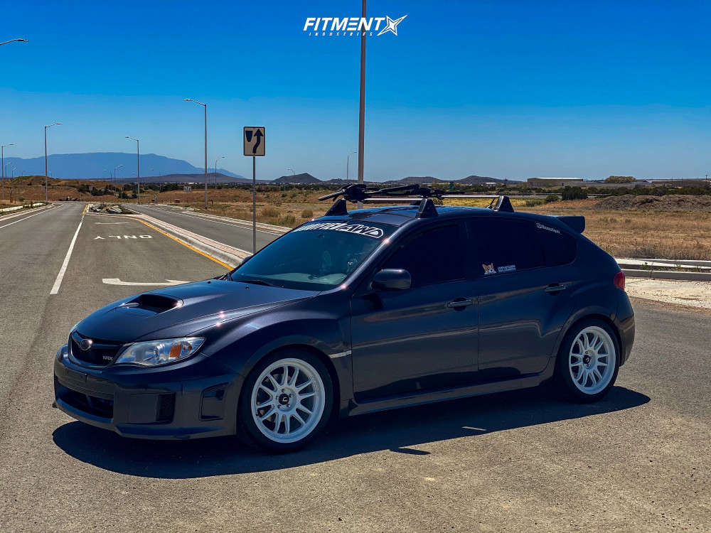 2013 Subaru WRX Base with 18x9.5 Cosmis Racing XT-206R and BFGoodrich ...