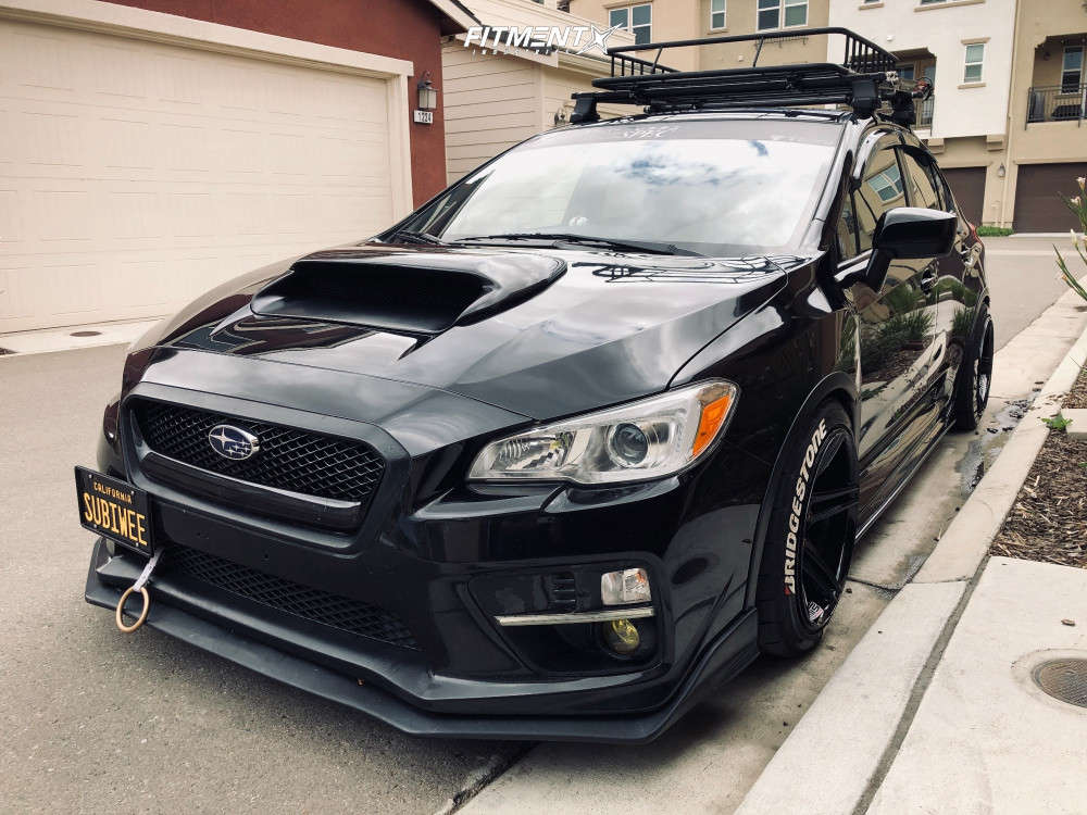 2016 Subaru WRX Base with 17x10 Cosmis Racing S5r and Bridgestone ...