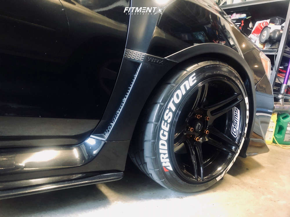 2016 Subaru WRX Base with 17x10 Cosmis Racing S5r and Bridgestone ...