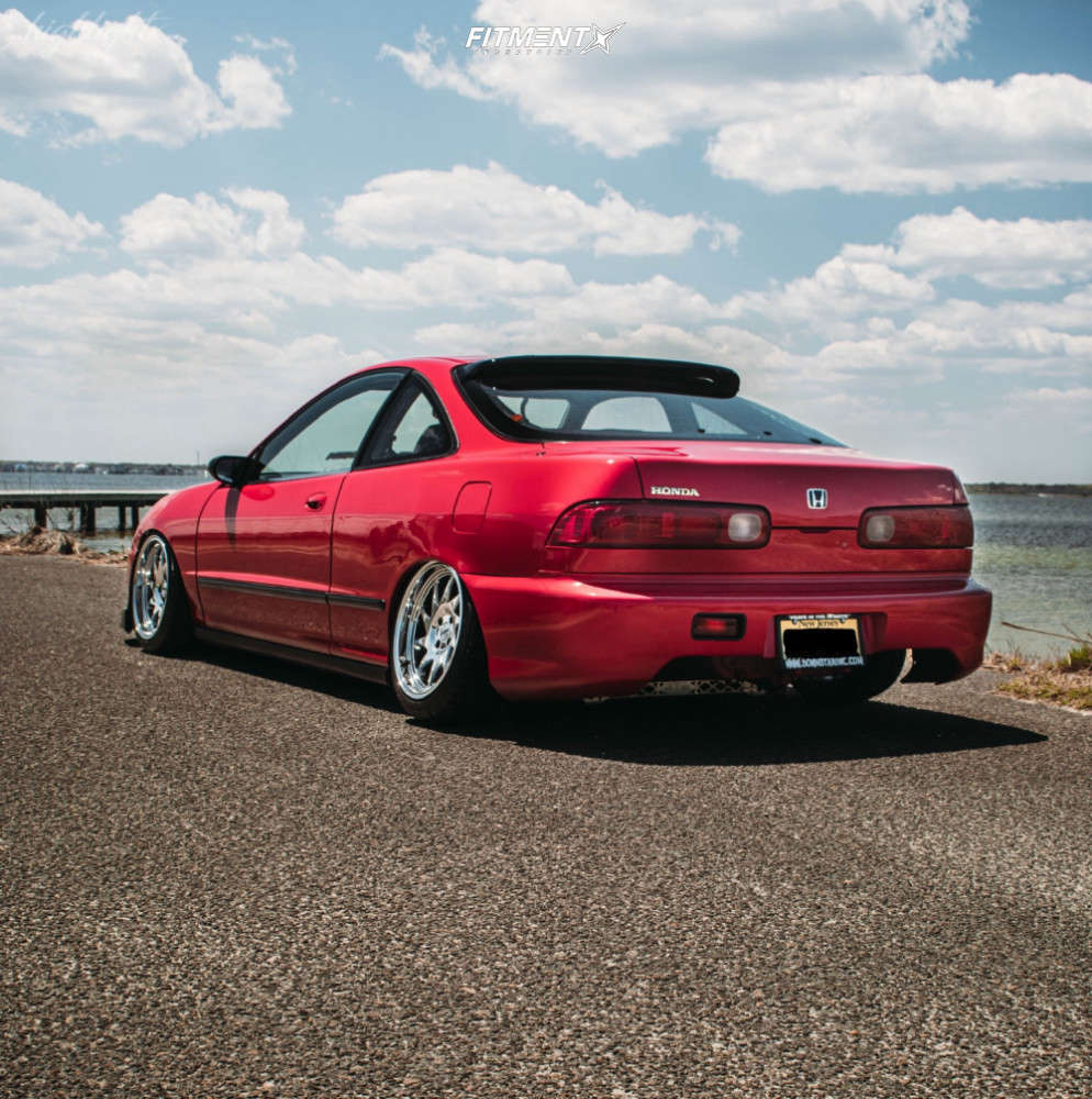 Stanced Red Integra