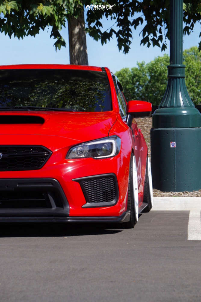2019 Subaru WRX Base with 18x9.5 GMR GMR -04 and Nankang 225x35 on ...