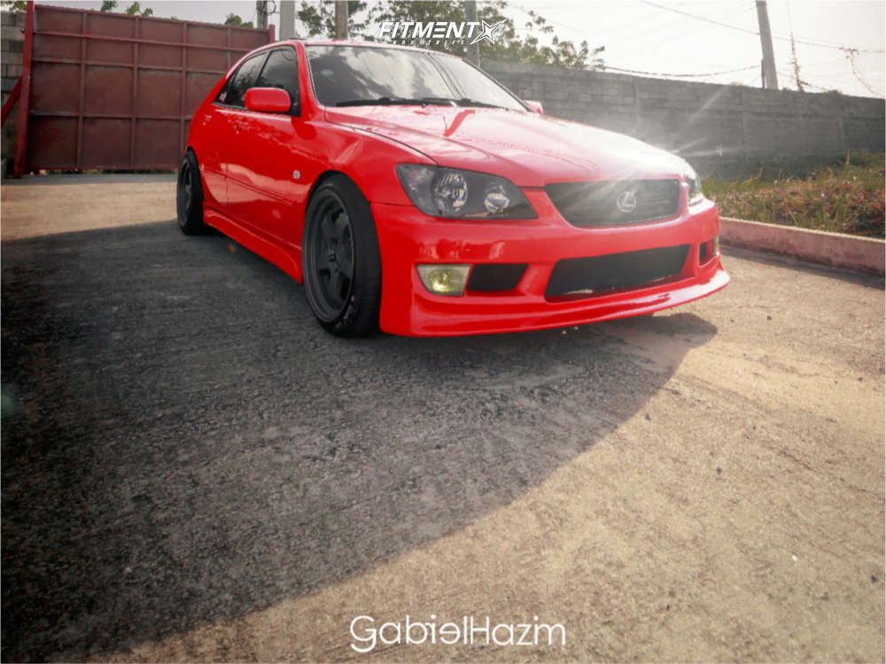 2000 Lexus IS300 Base with 18x9.5 Aodhan Ah03 and Bridgestone 225x40 on ...