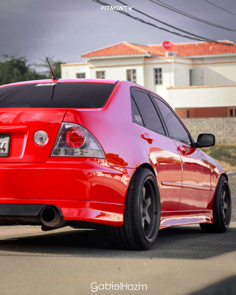 2000 Lexus IS300 Base with 18x9.5 Aodhan Ah03 and Bridgestone 225x40 on ...
