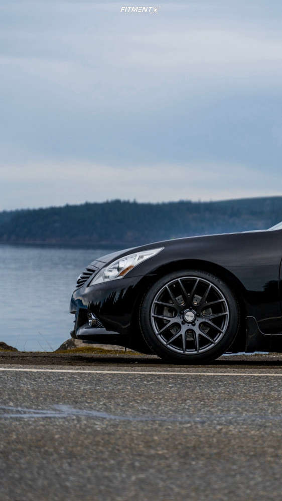 2010 INFINITI G37 X with 19x9.5 ESR SR12 and Barum 245x40 on Coilovers ...