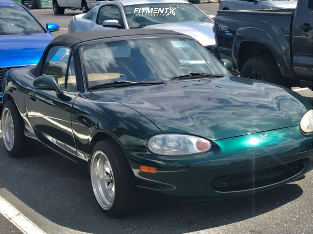 1999 Mazda MX-5 Miata Base with 15x8 XXR 513 and Federal 195x45 on ...