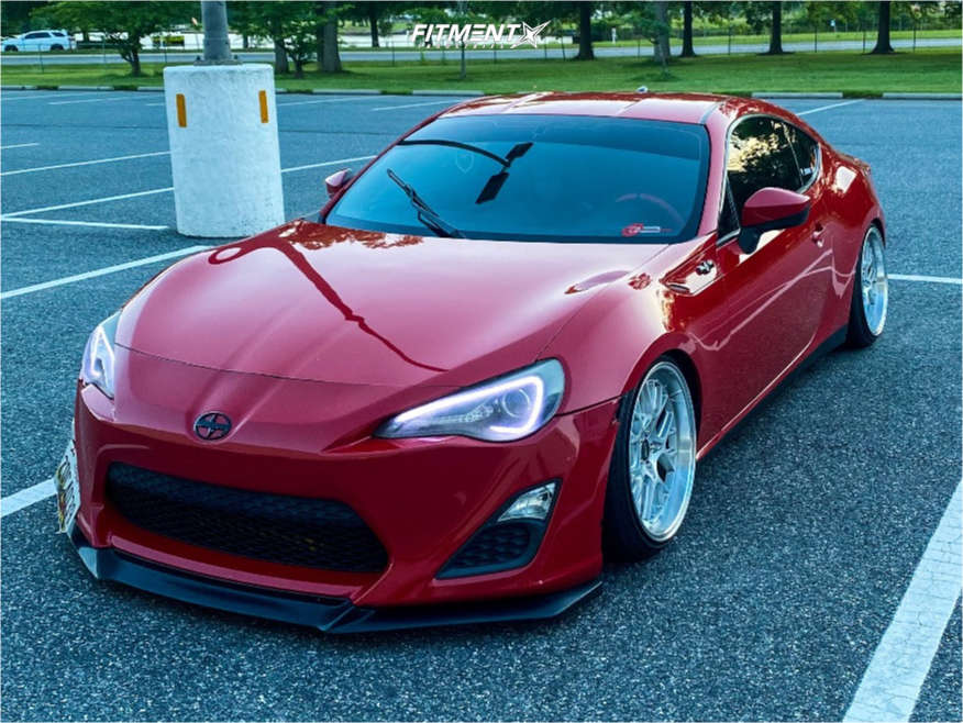 2013 Scion FR-S Base with 18x9.5 ESR Cs11 and Westlake 215x35 on ...