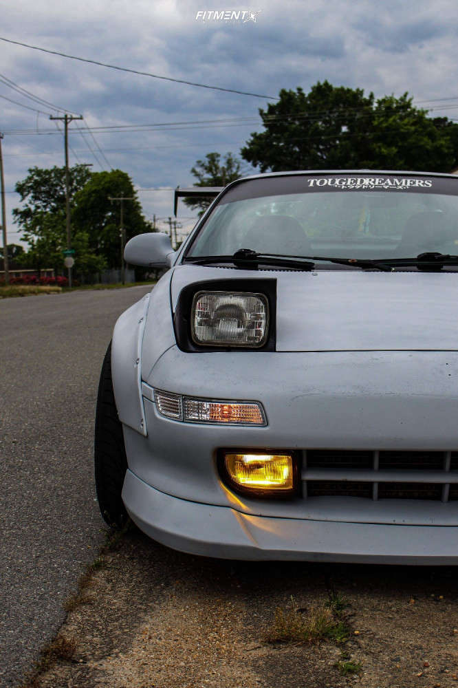 1991 Toyota MR2 Base with 17x9 Cosmis Racing XT-206R and Federal 235x40 ...