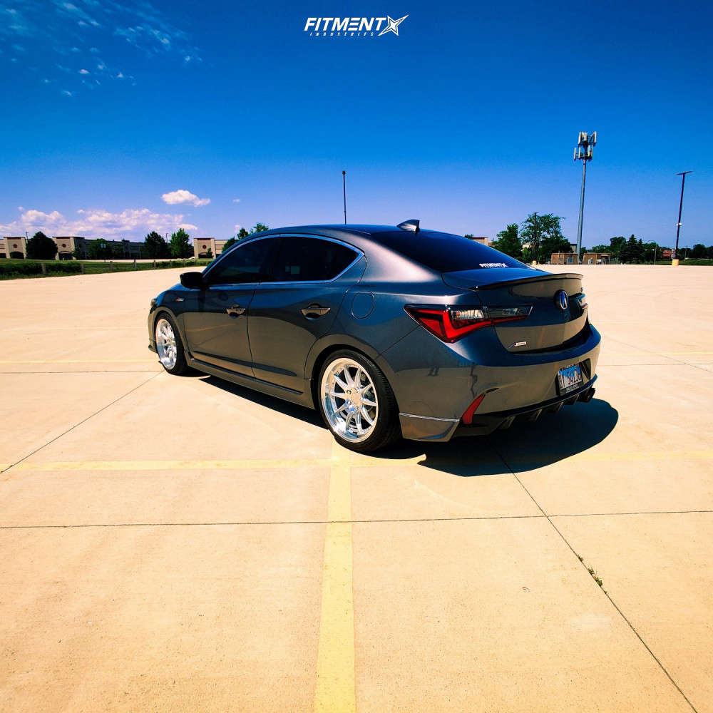 2020 Acura ILX Base with 18x8.5 Aodhan Ds07 and Continental 225x40 on ...
