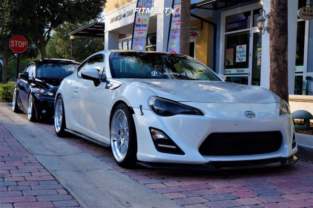 2013 Scion FR-S Base with 18x8.5 Aodhan DS06 and Michelin 225x40 on ...