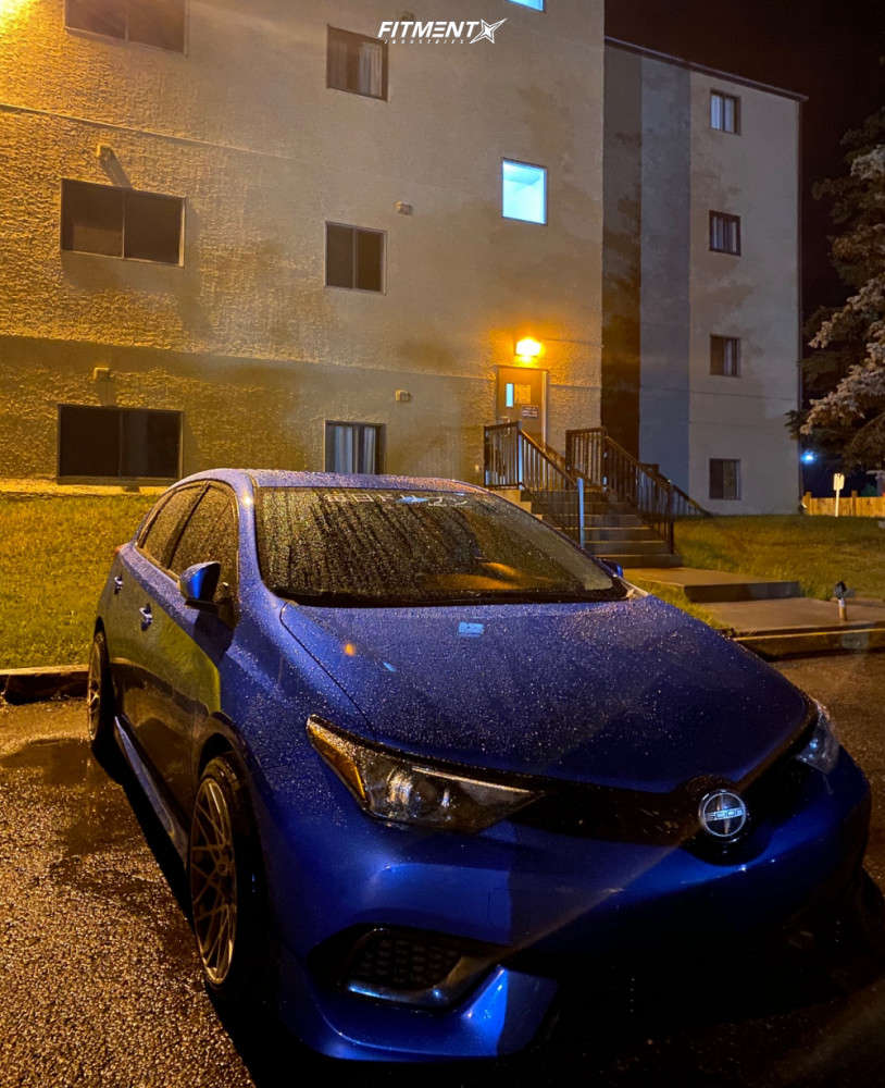 2016 Scion IM Base with 18x9.5 ESR SR07 and Maxxis 245x35 on Stock ...