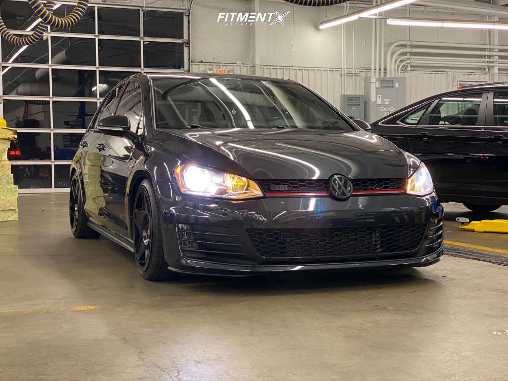 2017 Volkswagen GTI S with 18x8.5 3SDM 0.05 and Nankang 225x35 on ...
