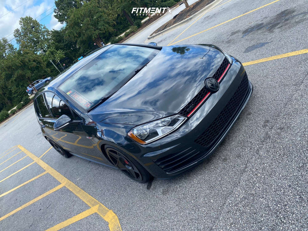 2017 Volkswagen GTI S with 18x8.5 3SDM 0.05 and Nankang 225x35 on ...