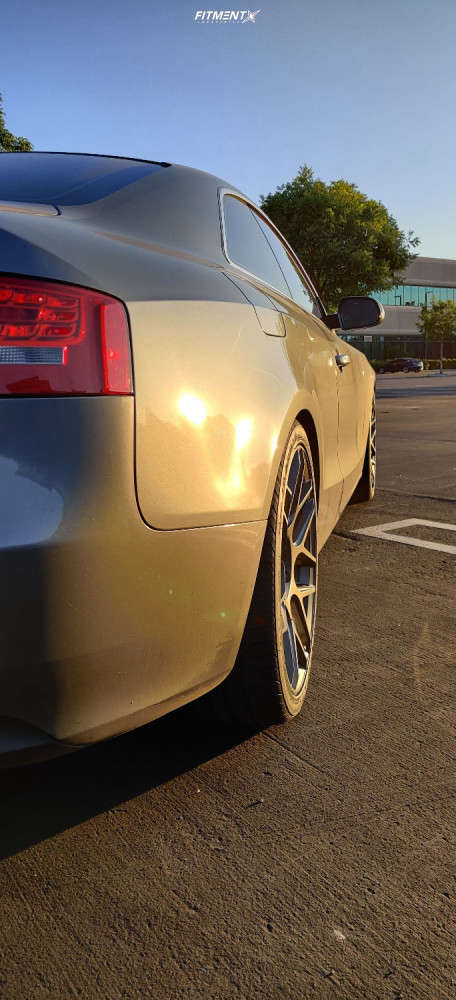 2012 Audi A5 Quattro Premium Plus with 19x8.5 Aodhan Ls002 and Ironman ...