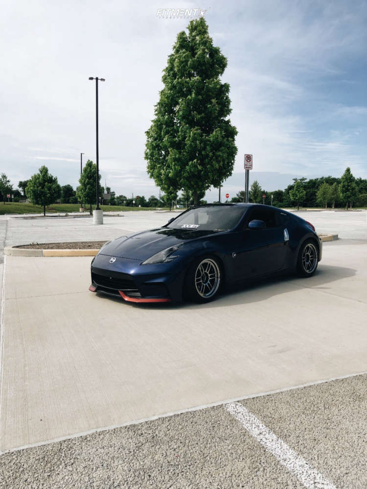 2017 Nissan 370Z Base with 18x9.5 Enkei RPF1 and Nitto 265x35 on ...