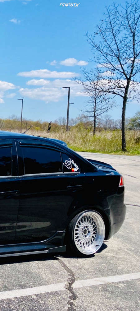 2017 Mitsubishi Lancer SE Limited Edition with 18x9.5 JNC Jnc031 and ...