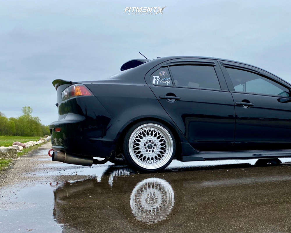 2017 Mitsubishi Lancer SE Limited Edition with 18x9.5 JNC Jnc031 and ...