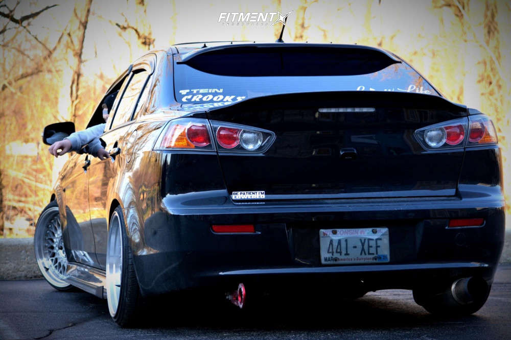 2017 Mitsubishi Lancer SE Limited Edition with 18x9.5 JNC Jnc031 and ...