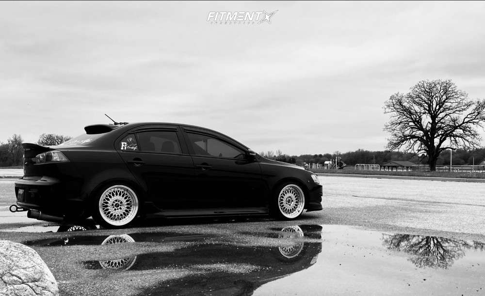 2017 Mitsubishi Lancer SE Limited Edition with 18x9.5 JNC Jnc031 and ...