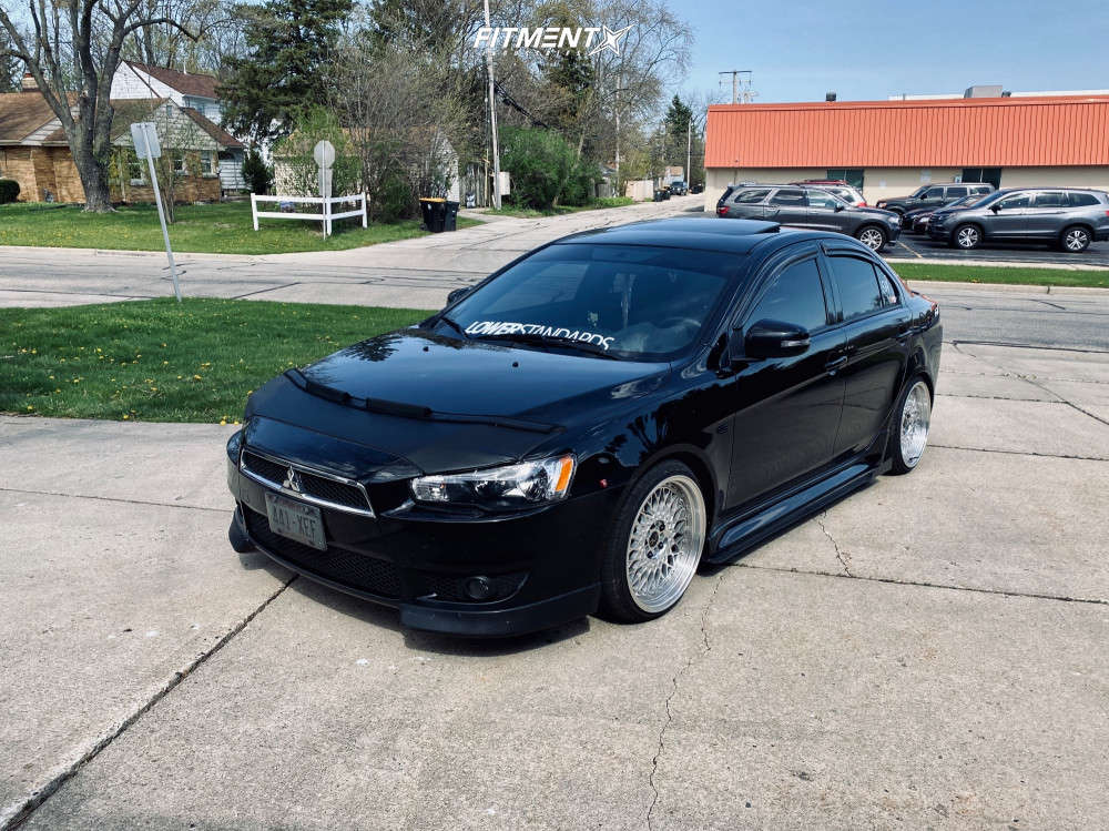 2017 Mitsubishi Lancer SE Limited Edition with 18x9.5 JNC Jnc031 and ...