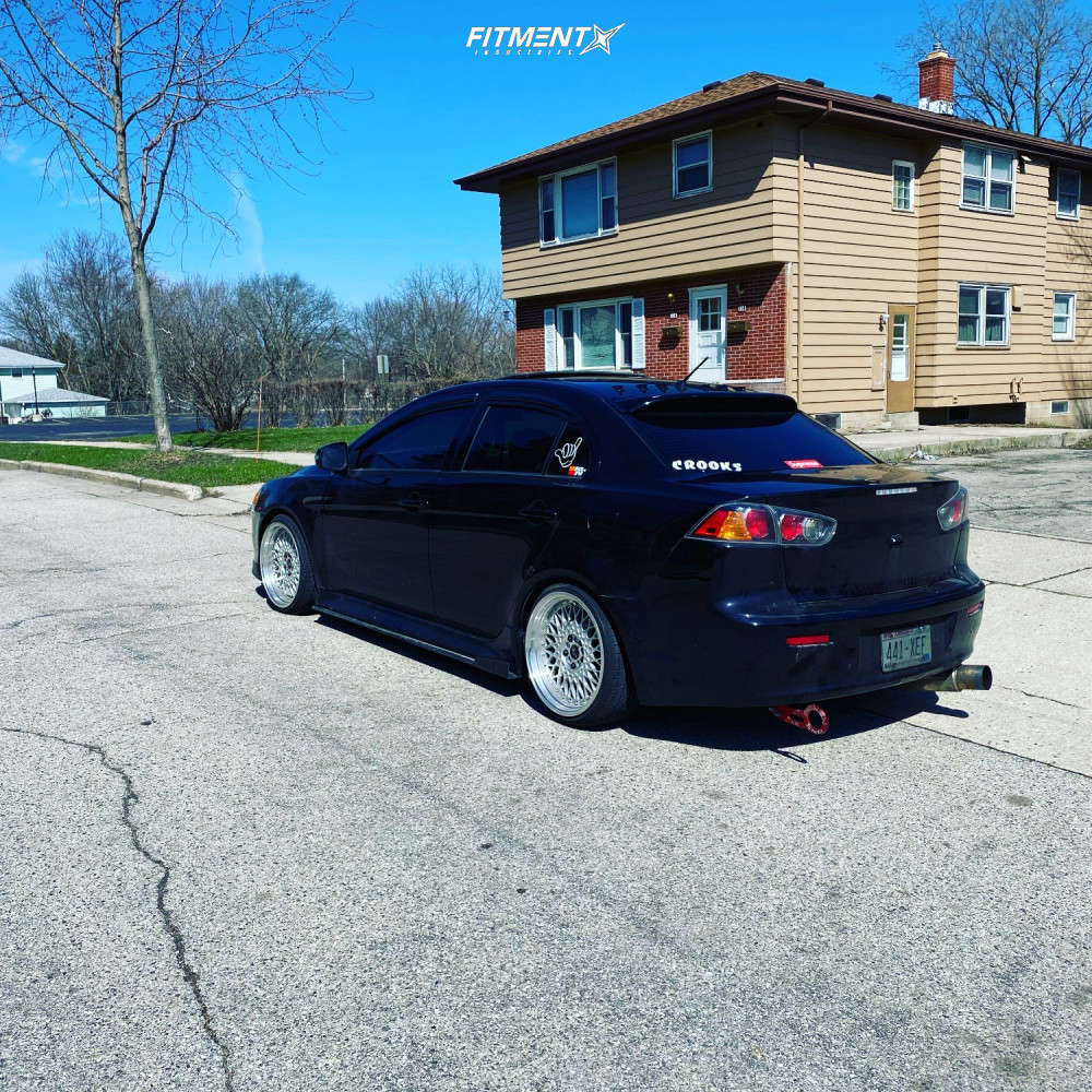 2017 Mitsubishi Lancer SE Limited Edition with 18x9.5 JNC Jnc031 and ...