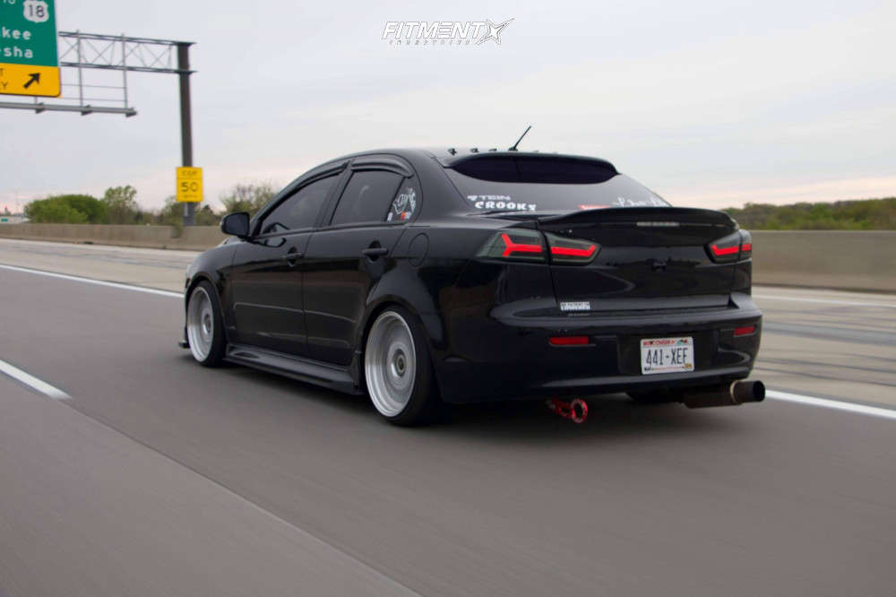 2017 Mitsubishi Lancer SE Limited Edition with 18x9.5 JNC Jnc031 and ...