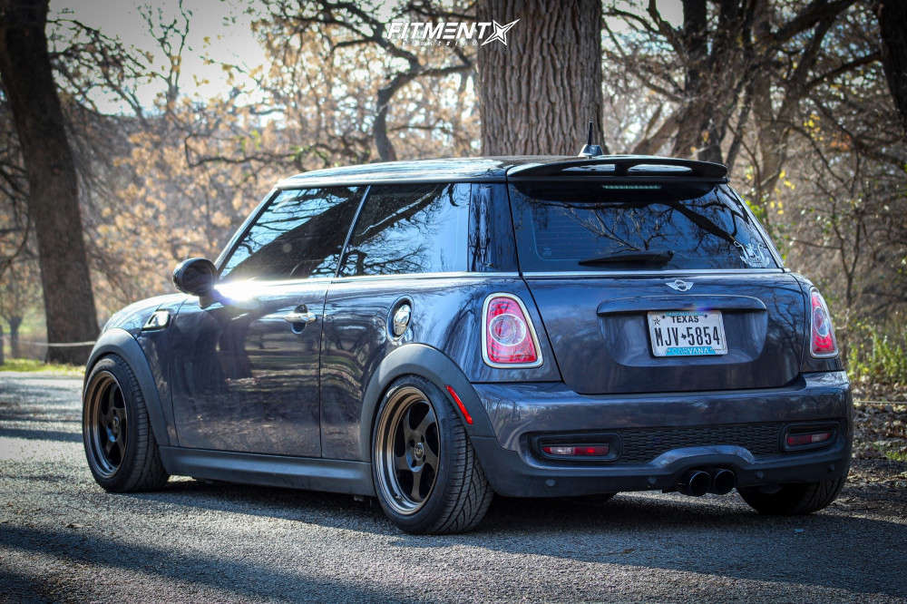 2013 Mini Cooper Coupe S with 16x8 JNC Jnc034 and Continental 215x45 on ...