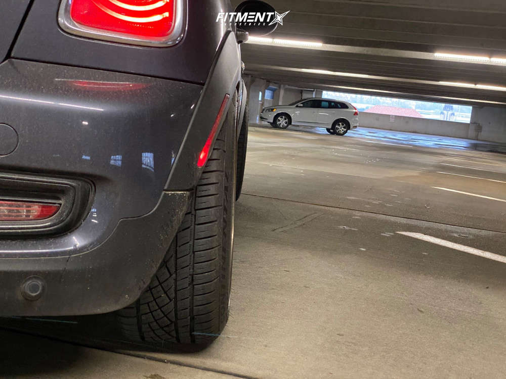 2013 Mini Cooper Coupe S with 16x8 JNC Jnc034 and Continental 215x45 on ...