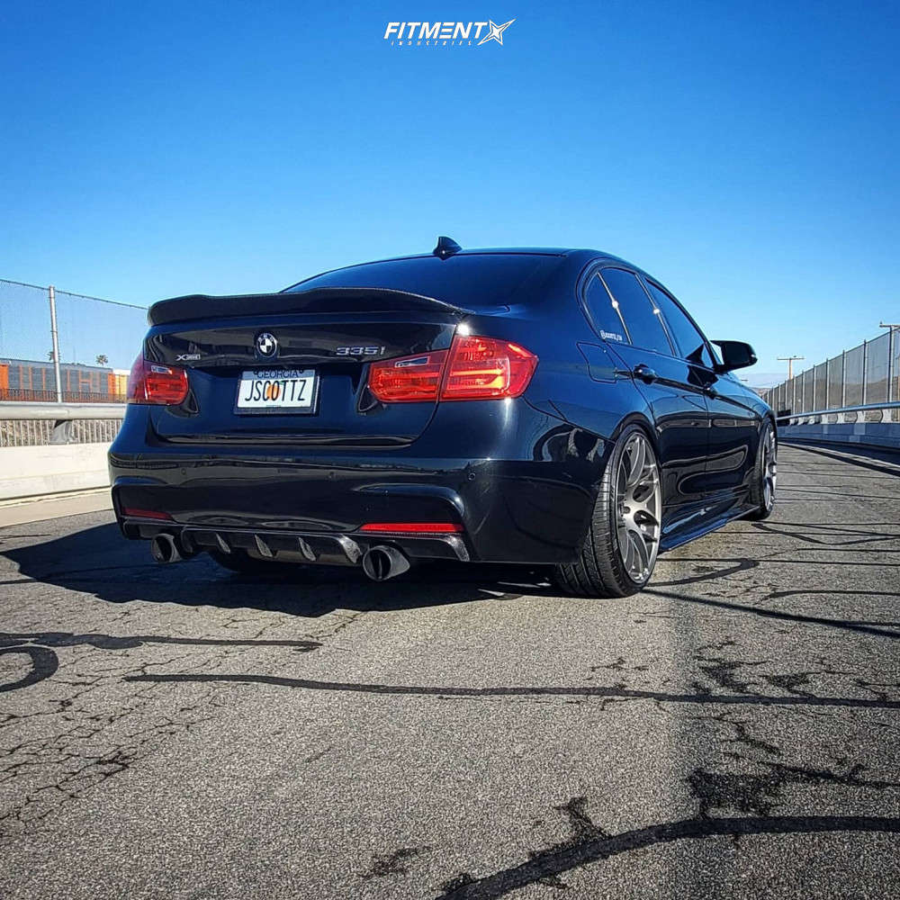 2013 BMW 335i XDrive Base with 20x9 VMR V710 and Lexani 235x35 on ...