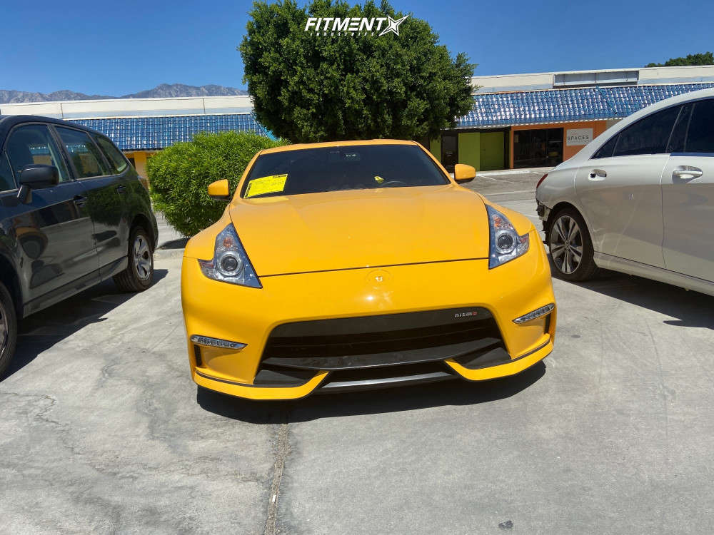 2017 Nissan 370Z Base with 19x9.5 Work Emotion D9r and Ohtsu 245x40 on ...