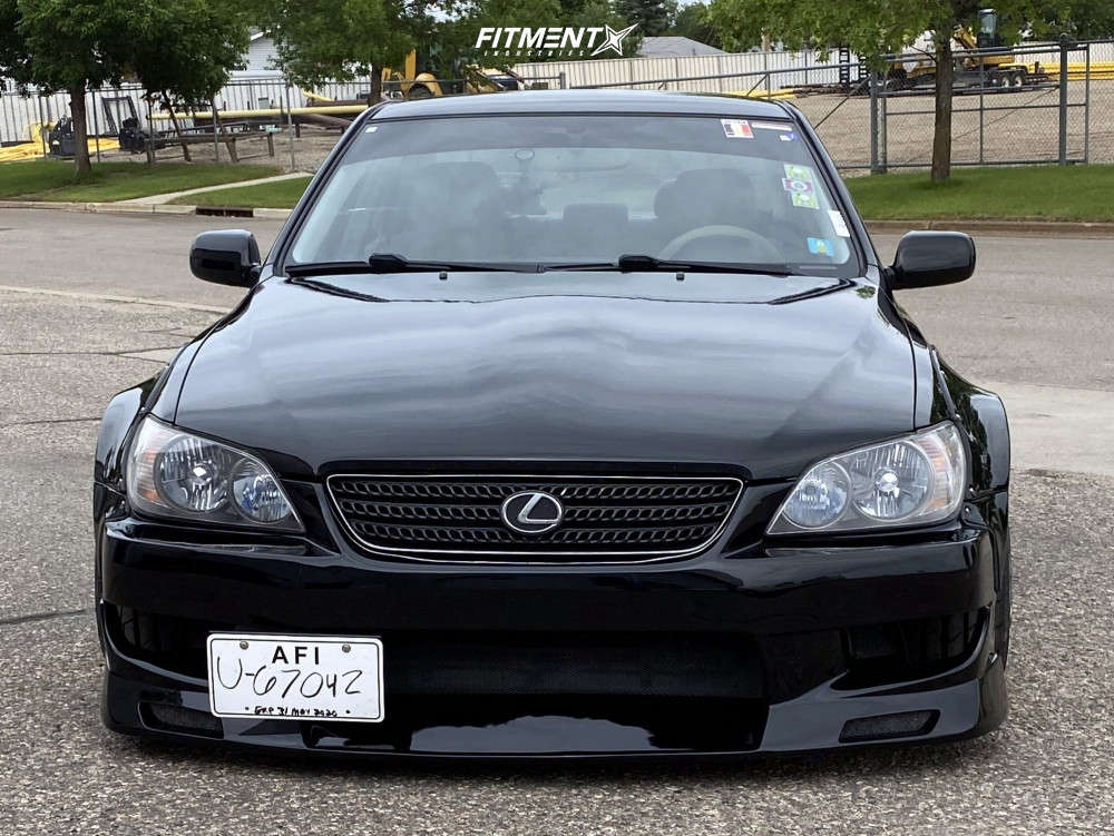 2005 Lexus IS300 Base with 18x9 Ceika S/12 Forged and Firestone 235x40 ...