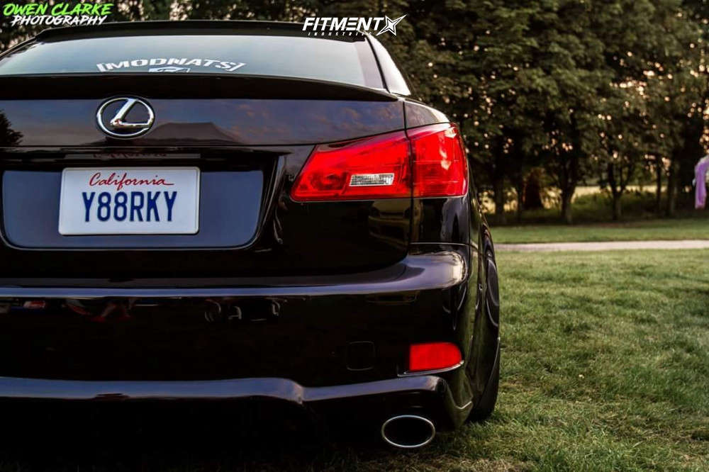 2007 Lexus IS250 Base with 19x8.5 3SDM 0.06 and Nankang 225x35 on ...