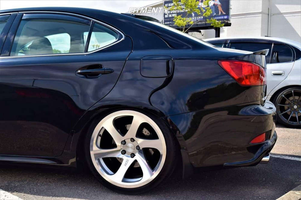 2007 Lexus IS250 Base with 19x8.5 3SDM 0.06 and Nankang 225x35 on ...