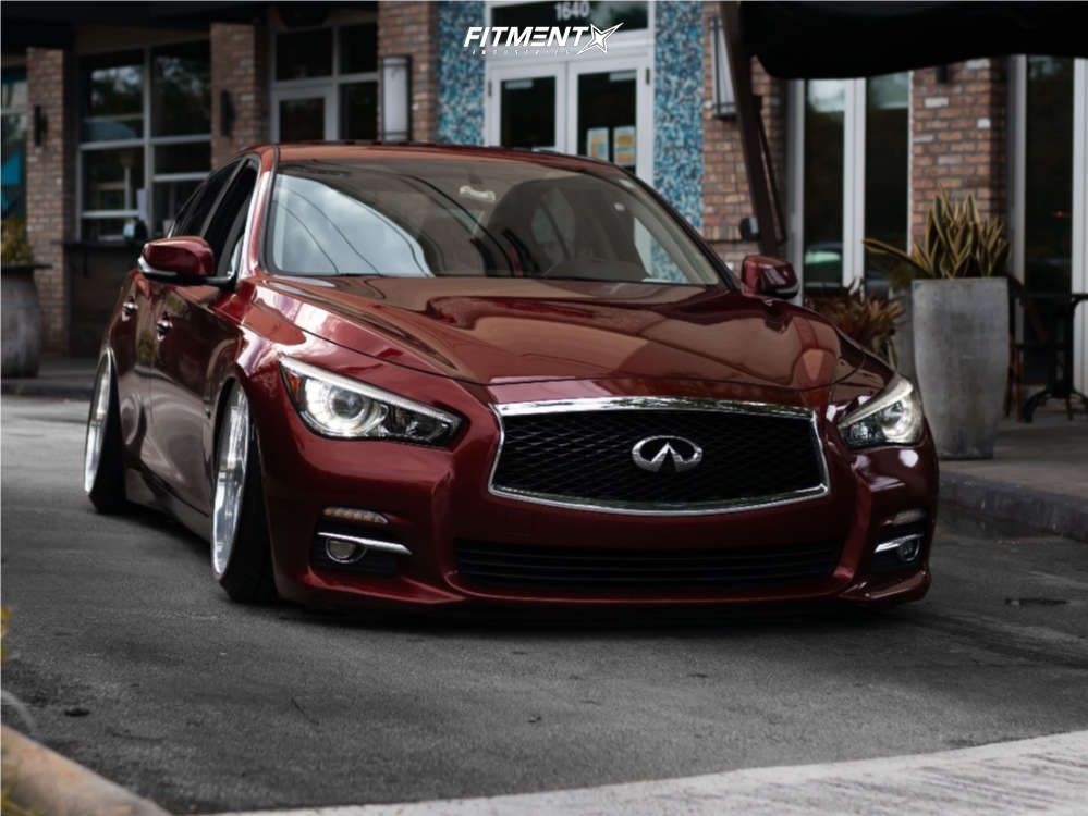 2016 INFINITI Q50 Premium with 20x10.5 Weds Glossa and Achilles 225x35 ...