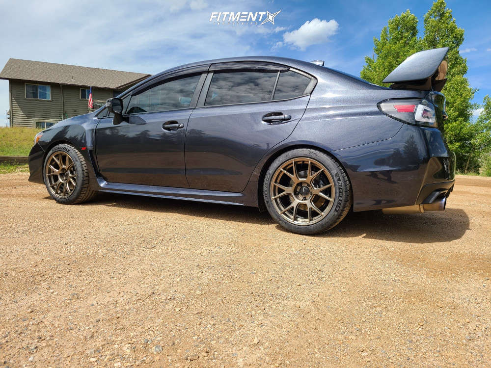 2015 Subaru WRX STI Base with 18x9.5 Konig Ampliform and Michelin ...