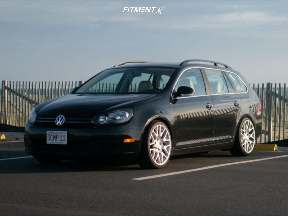 2014 Volkswagen Jetta TDI with 18x8 OEM Wheels Style 197 and Leao ...