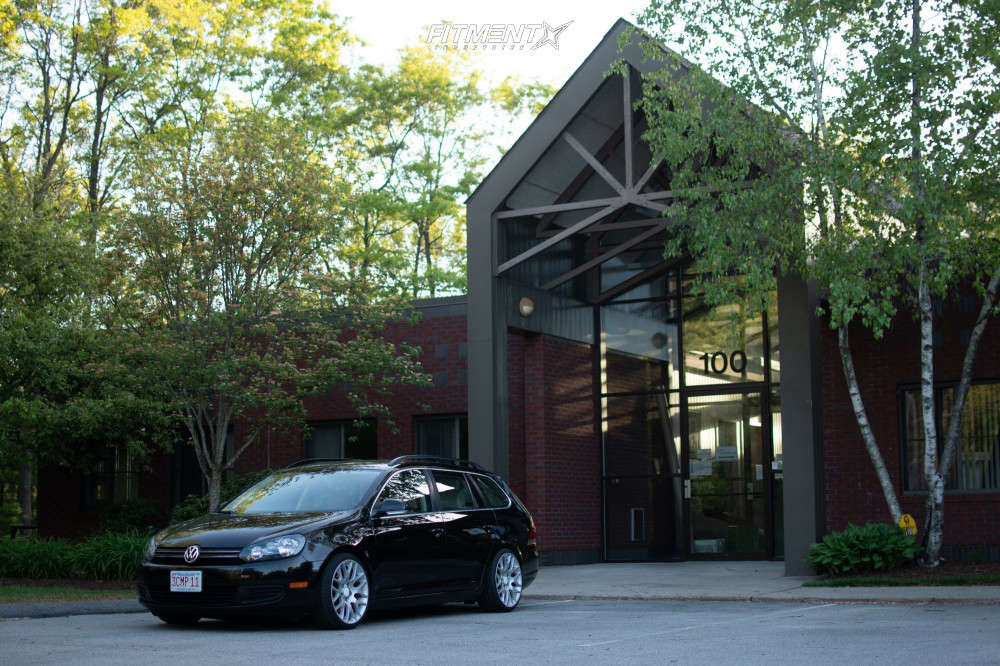 2014 Volkswagen Jetta TDI with 18x8 OEM Wheels Style 197 and Leao ...