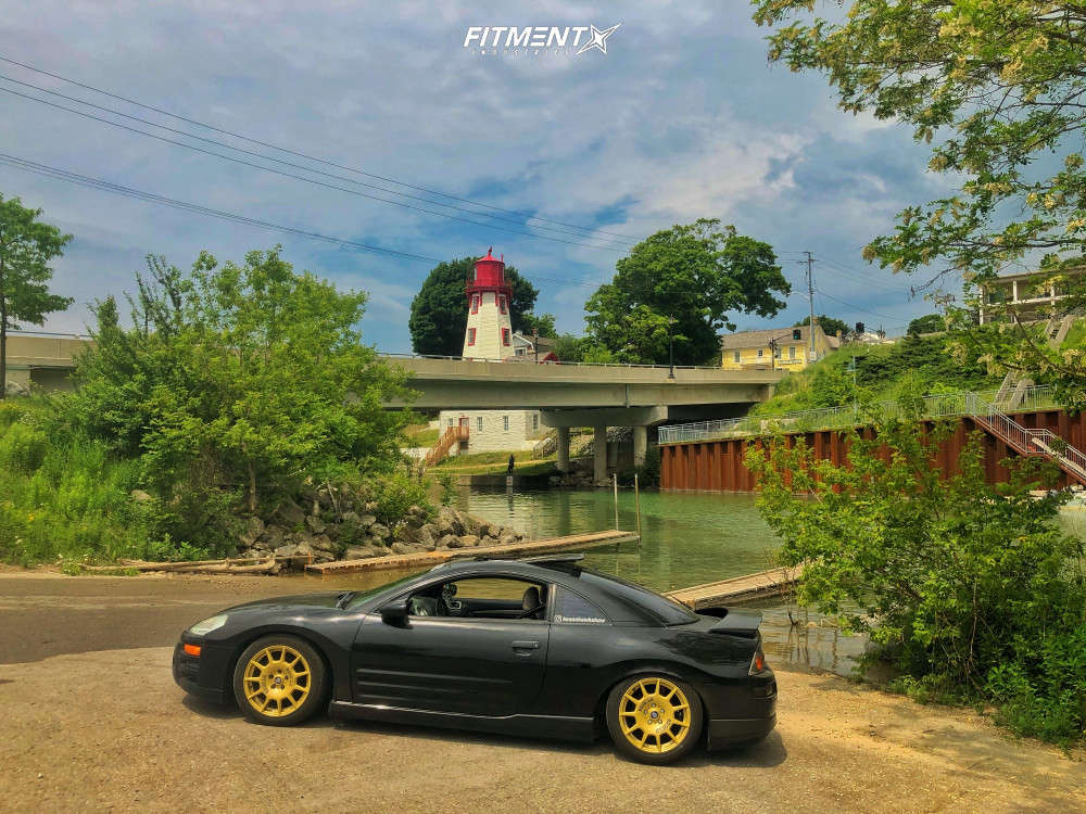 2003 Mitsubishi Eclipse GT with 17x7.5 Sparco Terra and Durun 225x45 on ...