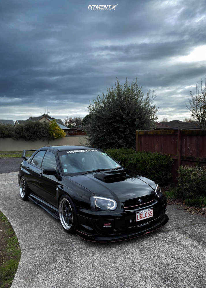 2003 Subaru WRX Base with 18x9.5 Rota D2 and Hankook 245x40 on ...