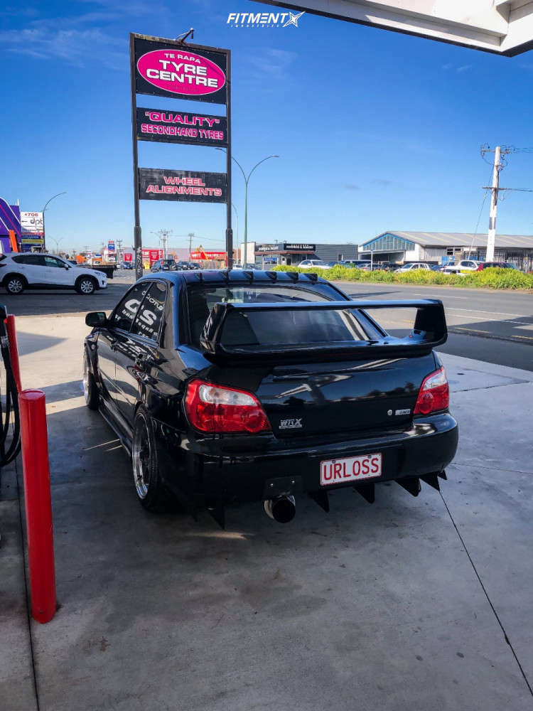 2003 Subaru WRX Base with 18x9.5 Rota D2 and Hankook 245x40 on ...