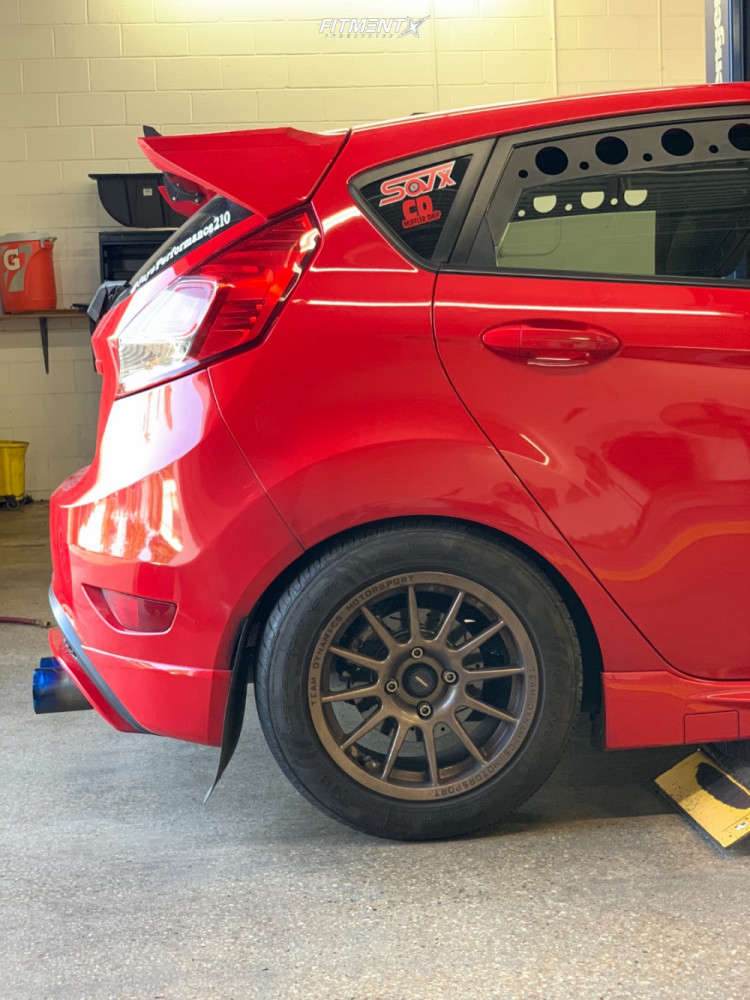 2014 Ford Fiesta ST with 15x8 Team Dynamics Pro Race 1.2 and Nankang ...
