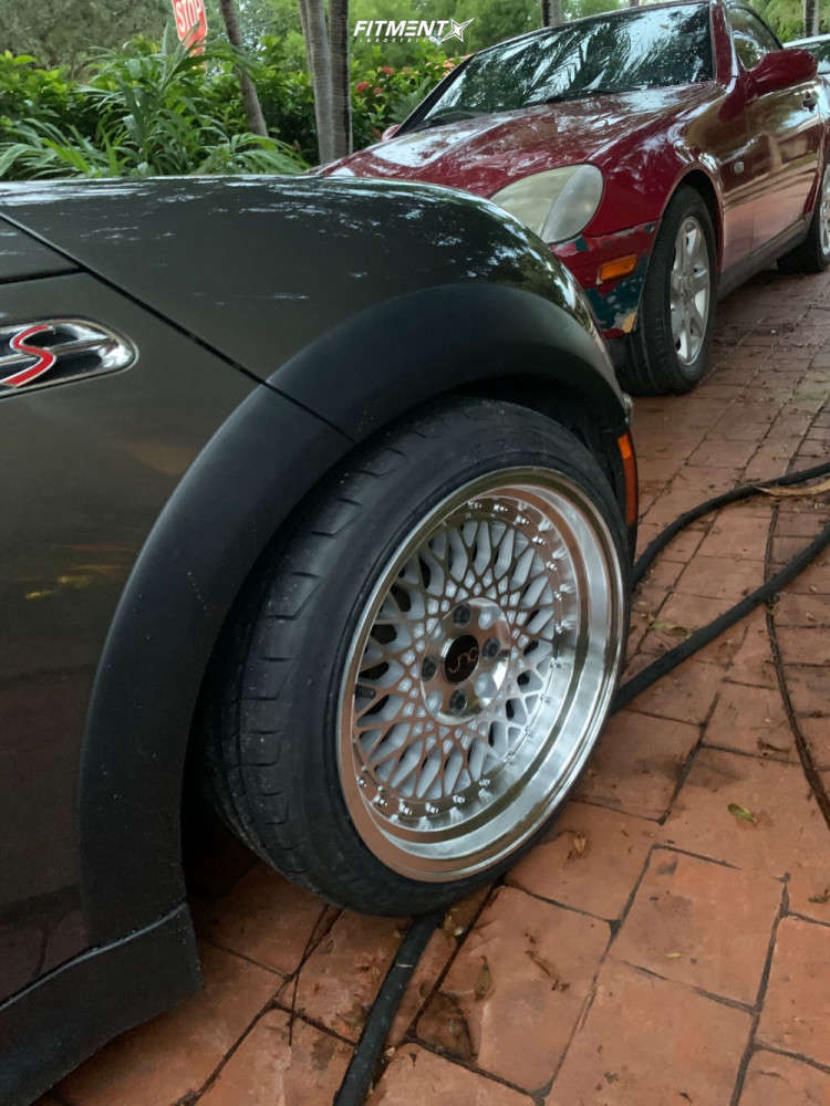 2006 Mini Cooper S with 16x8 JNC Jnc031 and Federal 195x40 on Coilovers ...