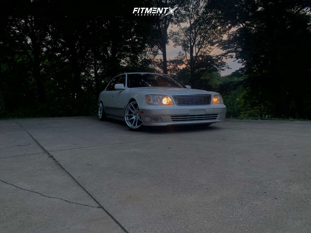 2000 Lexus LS400 Base with 19x10.5 ESR Sr08 and Achilles 235x35 on ...