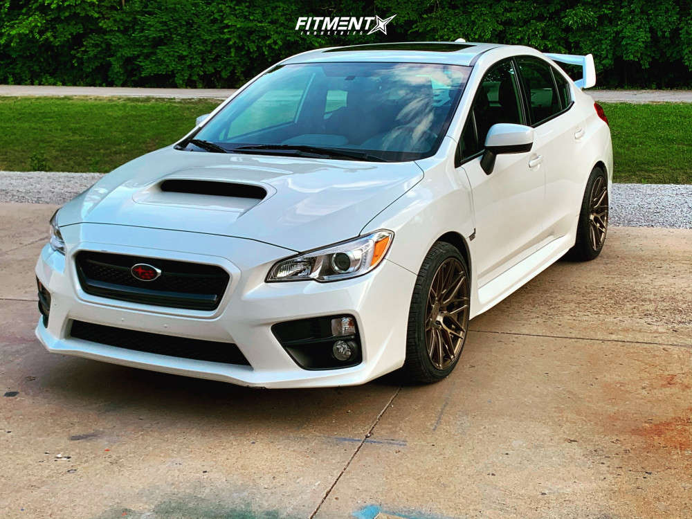 2017 Subaru WRX Premium with 18x9.5 F1R F103 and Toyo Tires 255x35 on ...