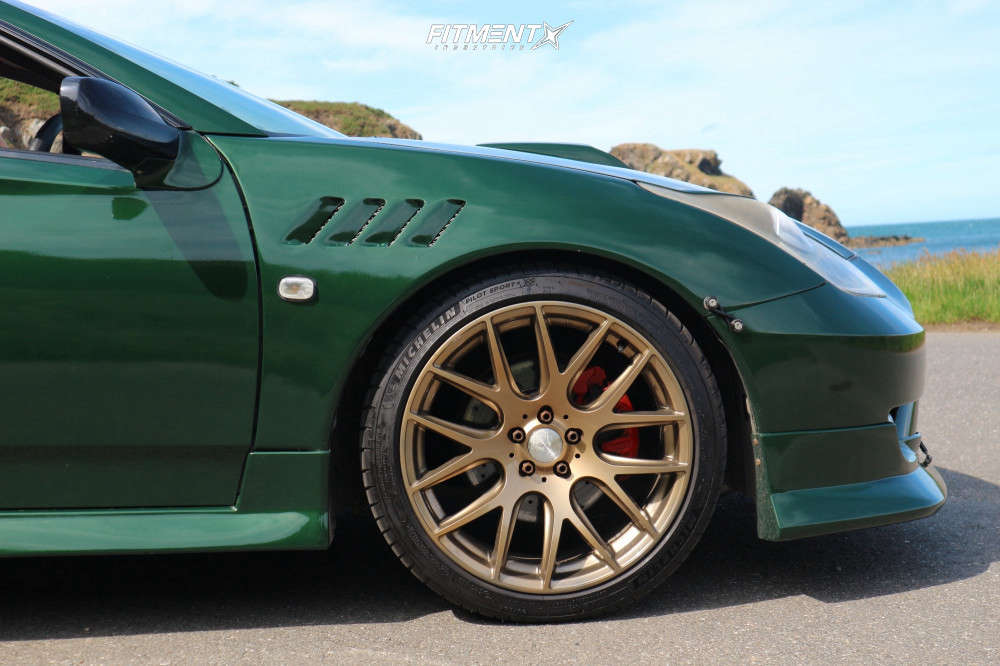 2005 Toyota Celica GTS with 18x8.5 3SDM 0.01 and Michelin 225x40 on ...