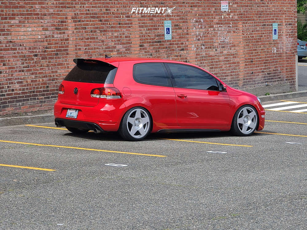 2012 Volkswagen GTI Base with 18x8.5 Fifteen52 Tarmac and Achilles ...