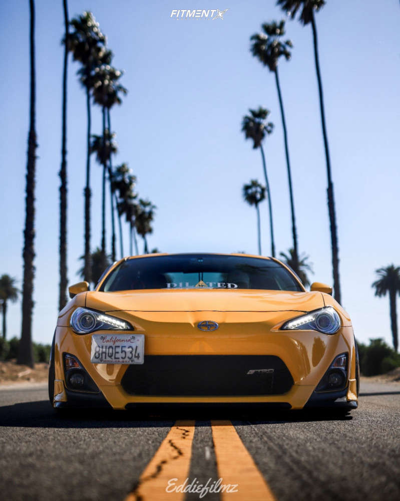 2015 Scion FR-S Base with 18x9.5 Blitz Technospeed Z1 and Federal ...